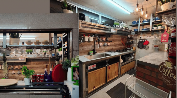 Dapur Basah Konsep Raw Industri Gaya Industri Dalaman Paling Jujur