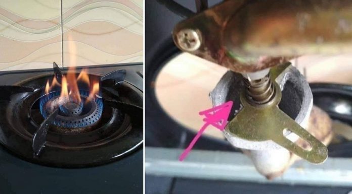 Api Dapur Gas Merah Atau Tersumbat, Mudah Je Nak Baiki Sendiri