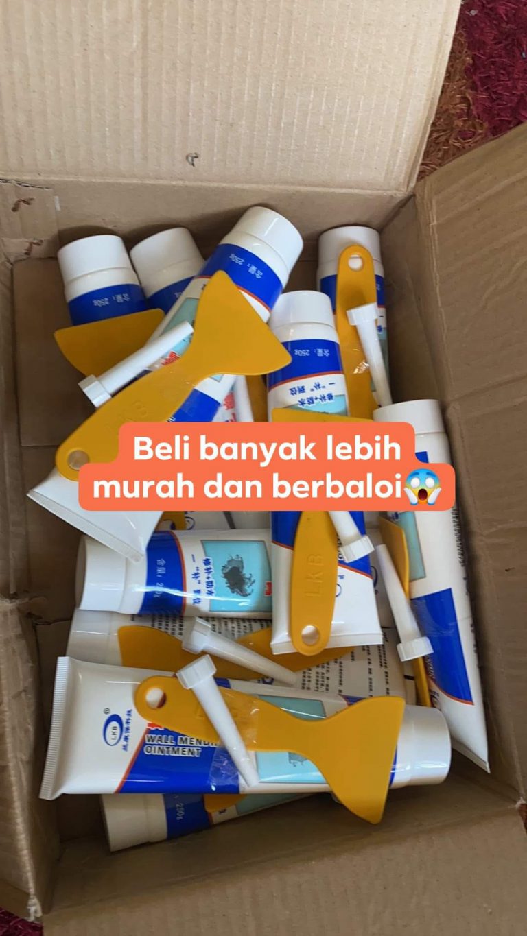 Cara Mudah & Cepat, Dinding Merekah & Ada Kesan Paku, Sumbat "Wall Plaster"
