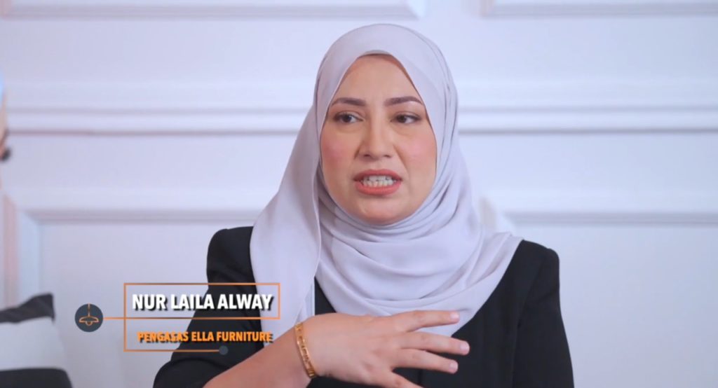 Pengasas Ella Furniture, Puan Nur Laila Alway Wanita Hebat Yang Berjaya Ceburi Industri Perabot ...