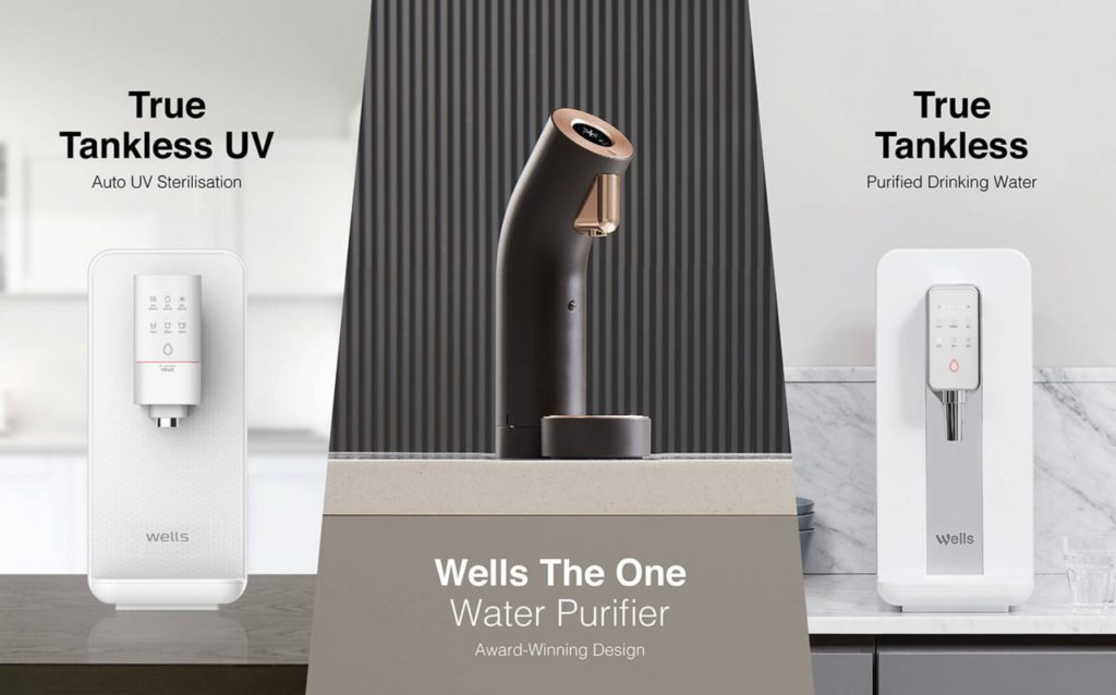 Wells The One, Mesin Penapis Air Premium Dengan Struktur Reka Bentuk ...