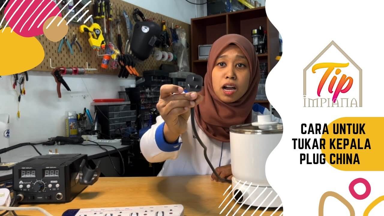 Tip Impiana - Cara Untuk Tukar Kepala Plug China