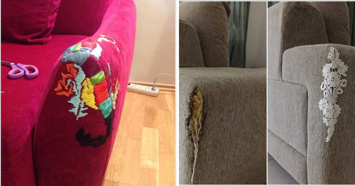 Cara Baiki Sofa Koyak Yang Paling Mudah Dan Murah - Impiana