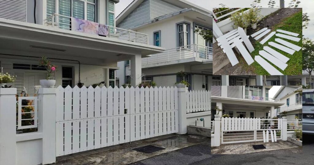 DIY Pagar Daripada Cement Board, Jimat Banyak Banding Upah Tukang