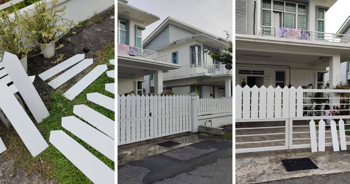 DIY Pagar Daripada Cement Board, Jimat Banyak Banding Upah Tukang - Impiana