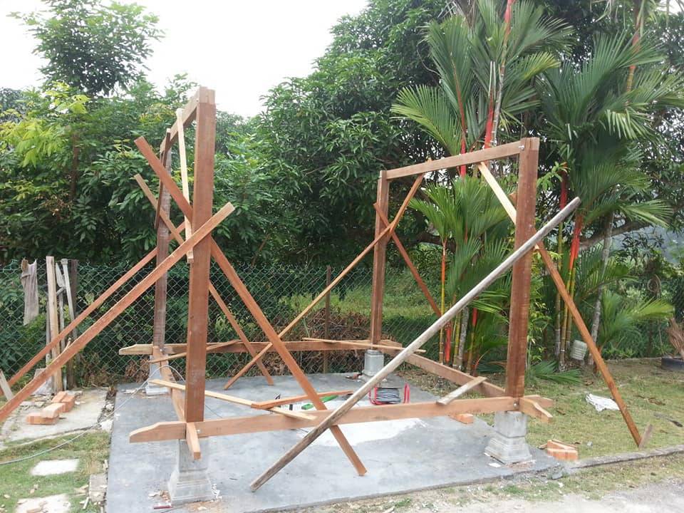 Beranikan Diri Pertama Kali Buat GAZEBO Saiz 8×8 Sendiri, Belajar ...