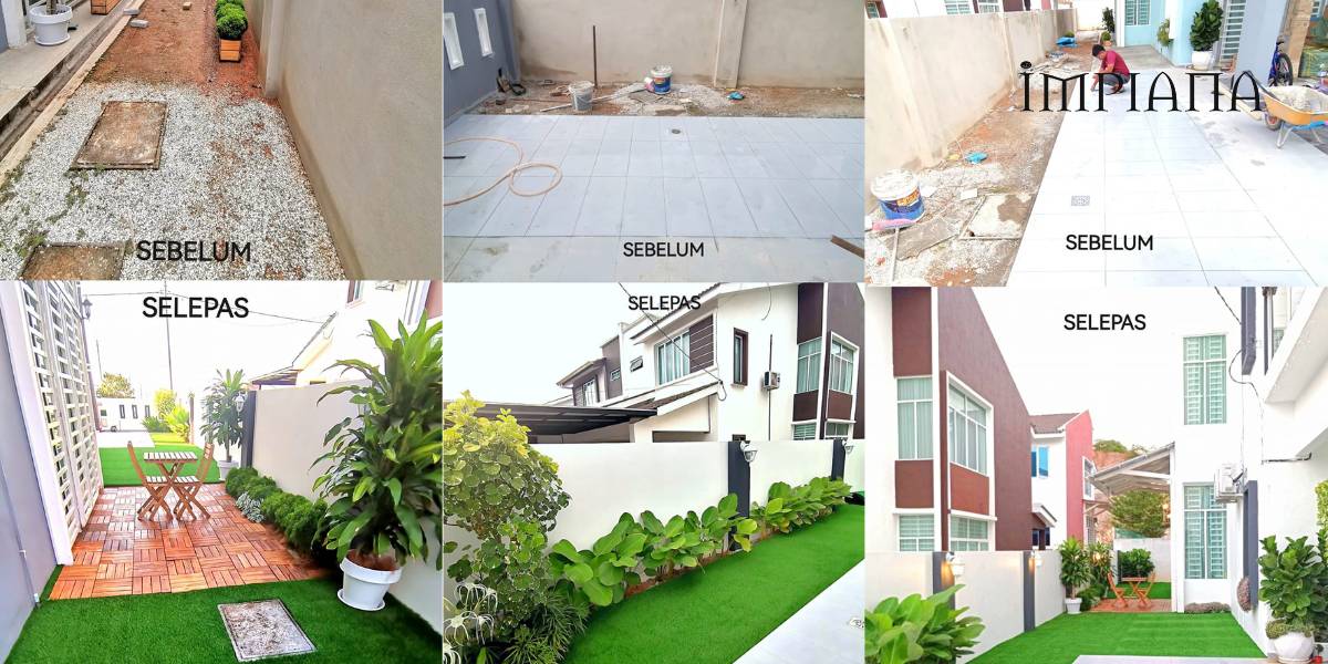 Target Nak Jimat, 6 Bulan Suami Isteri Siapkan 'Outdoor Garden' Sendiri