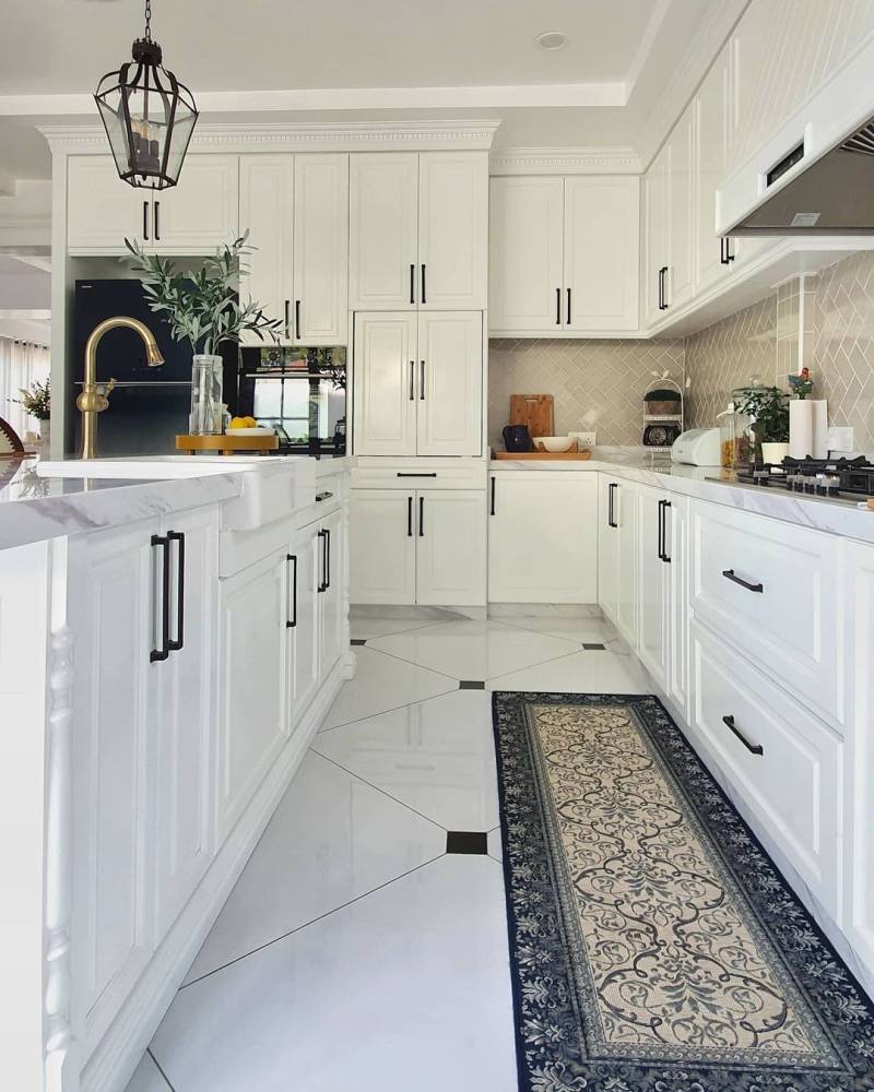 Dekorasi Dapur Simen Render Wanita Ini Walaupun Ringkas Tapi Ada 'Style ...