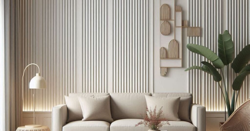 'Fluted Wall' Buat Dinding Kemas & Cantik, DIY Dengan Bajet Murah
