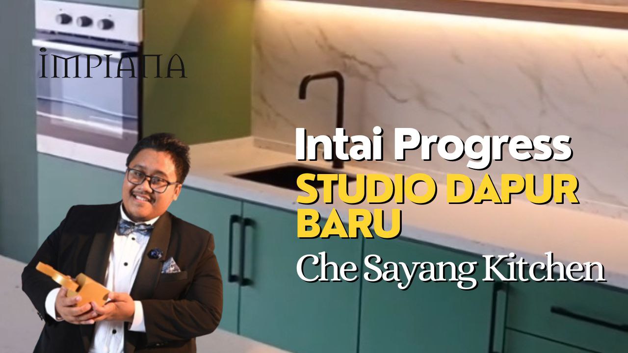 Intai Progress Studio Dapur Baru Che Sayang Kitchen