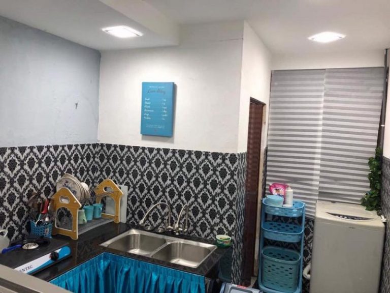 Dekorasi Dapur Simen Render Wanita Ini Walaupun Ringkas Tapi Ada 'Style ...