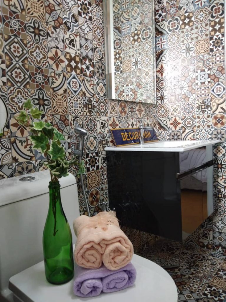 Dekorasi Dapur Simen Render Wanita Ini Walaupun Ringkas Tapi Ada 'Style ...