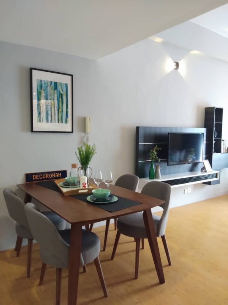 Dekorasi Dapur Simen Render Wanita Ini Walaupun Ringkas Tapi Ada 'Style ...