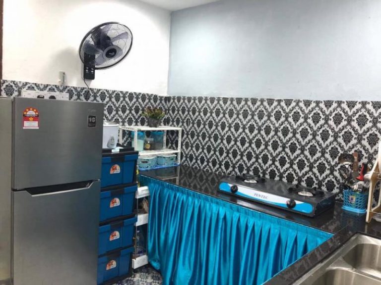 Dekorasi Dapur Simen Render Wanita Ini Walaupun Ringkas Tapi Ada 'Style ...