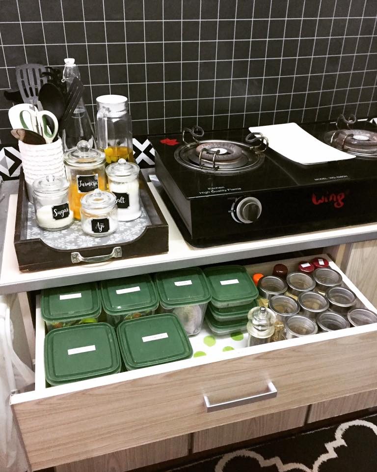 Guna Perabot Basic Untuk Dapur Sempit, Tapi Ini Hasilnya - IMPIANA