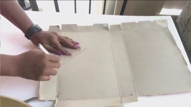 Buat Sendiri Roman Blind Dari Wallpaper, Mudah Lap Kotoran Dan Tak ...